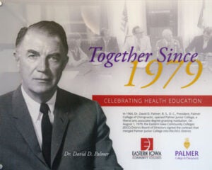 Eastern Iowa Community College honors Dr. David D. Palmer - Palmer ...